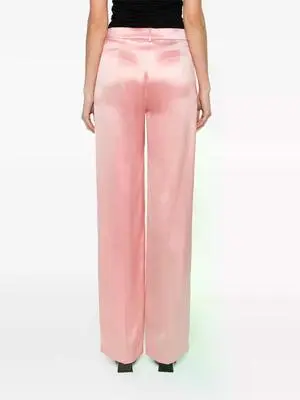 Magda Butrym High-waist Wide-leg Trousers - Pink