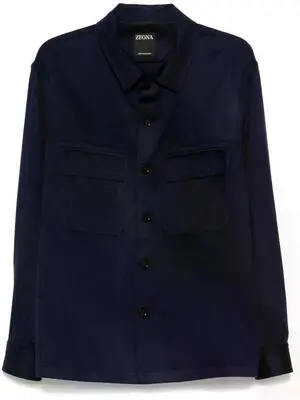 Zegna Alba Cashmere Shirt Jacket