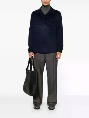 Zegna Alba Cashmere Shirt Jacket