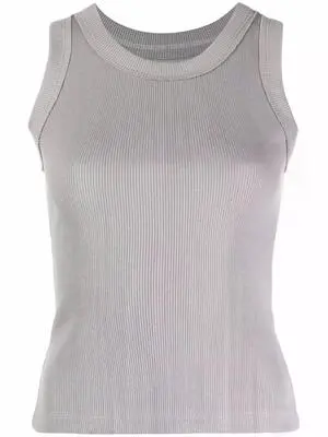 STYLAND Organic Cotton-blend Tank Top - Grey