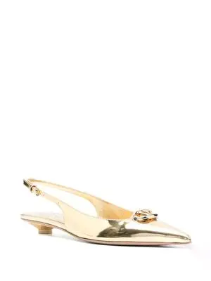 Valentino Garavani 25mm Vlogo Slingback Pumps