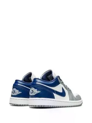 JORDAN Air 1 Low Stealth/french Blue Sneakers - White