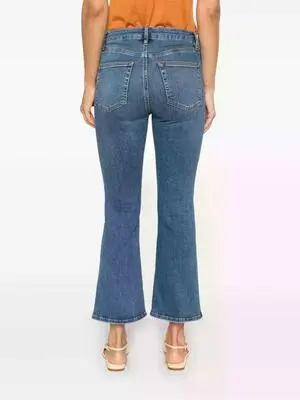 FRAME Cropped Bootcut Jeans
