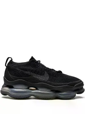 Nike Max Scorpion Flyknit Triple Sneakers - Black