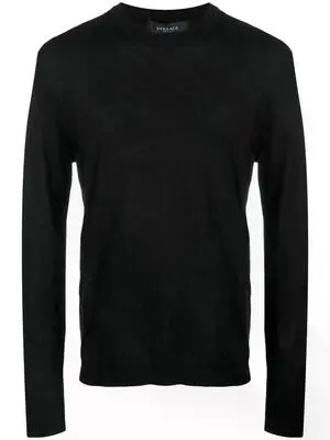 Versace La Greca Cotton-silk Jumper