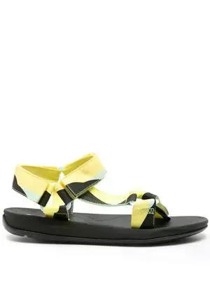 Camper Graphic-print Touch-strap-fastening Sandals