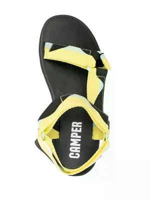 Camper Graphic-print Touch-strap-fastening Sandals