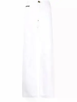 Philipp Plein Straight-leg Denim Jeans - White