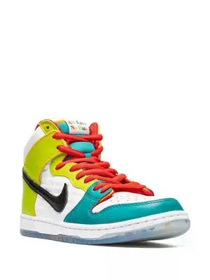Nike X Froskate Sb Dunk High Pro All Love Sneakers - Green