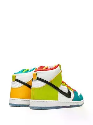 Nike X Froskate Sb Dunk High Pro All Love Sneakers - Green