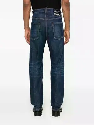 Dsquared2 642 Straight-leg Jeans - Blue