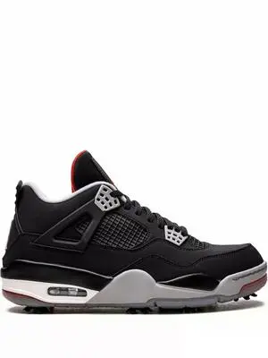 JORDAN Air 4 Golf Sneakers - Black