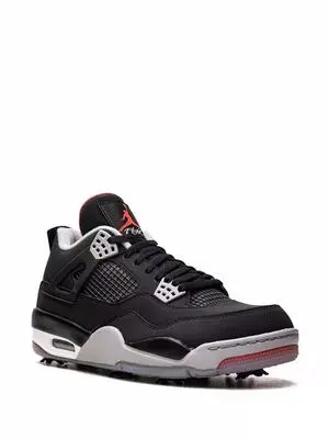 JORDAN Air 4 Golf Sneakers - Black