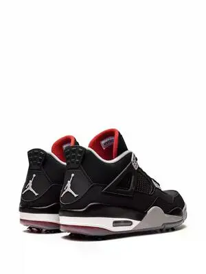 JORDAN Air 4 Golf Sneakers - Black