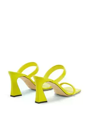 GIUSEPPE ZANOTTI Flaminia Leather Sandals - Yellow