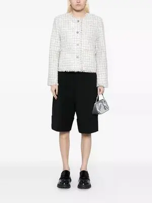 B+AB Raw-finish Tweed Jacket