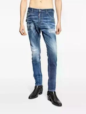 Dsquared2 Distressed Regular-fit Jeans