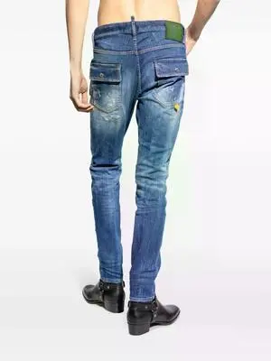 Dsquared2 Distressed Regular-fit Jeans