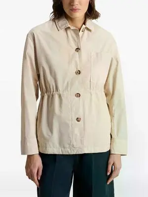 Woolrich Gabardine Overshirt - Neutrals