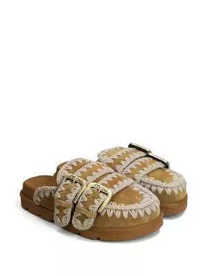 Mou Suede Mules