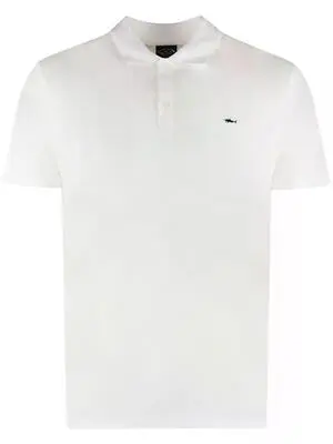 Paul & Shark Logo-embroidered Polo Shirt - White