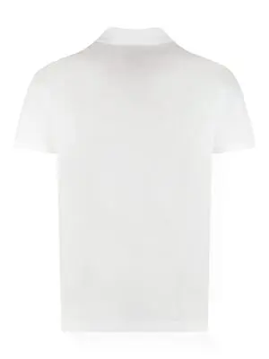 Paul & Shark Logo-embroidered Polo Shirt - White