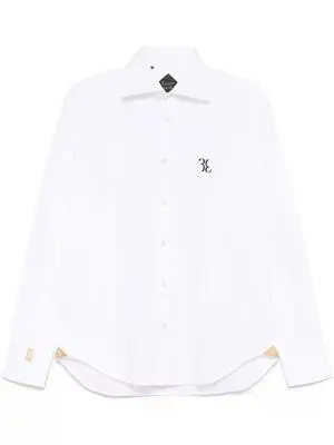 BILLIONAIRE Logo-embroidered Shirt