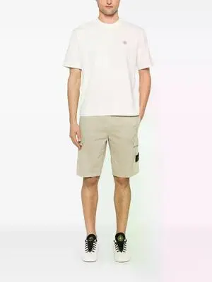 Stone Island Compass-badge Cargo Shorts - Neutrals