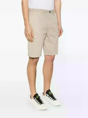 Stone Island Compass-badge Cargo Shorts - Neutrals