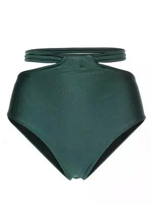 PatBO Cut-out High-waisted Bikini Bottom