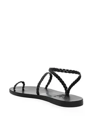 ANCIENT GREEK SANDALS Eleftheria Braided Leather Sandals