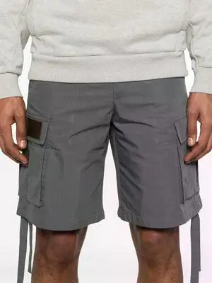 CARRER Cotton Cargo Shorts - Grey