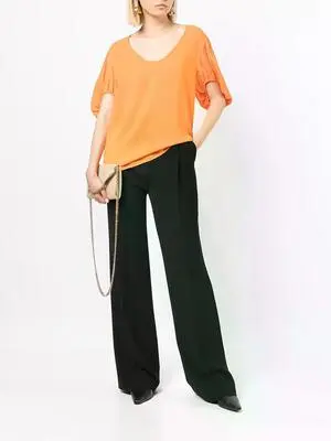Stella McCartney Puff-sleeve Top - Orange