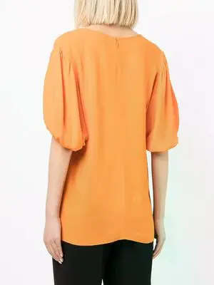 Stella McCartney Puff-sleeve Top - Orange