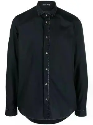 Philipp Plein Contrast Stitch Shirt
