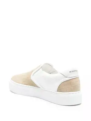 HIDE&JACK Fuji Croco Sneakers - Neutrals