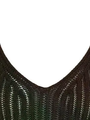 Max Mara Ribbed Knit Top