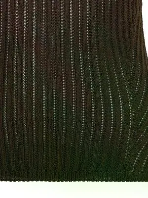Max Mara Ribbed Knit Top