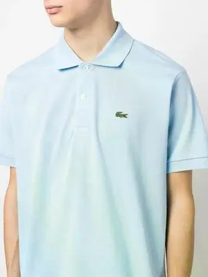 Lacoste Logo-patch Polo Shirt - Blue