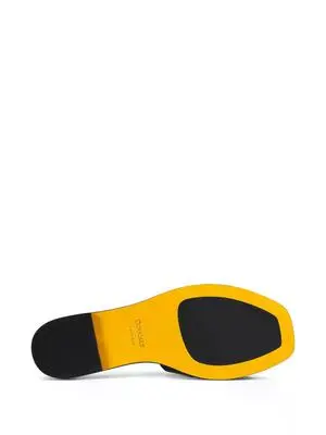 DOUCAL'S Leather Sandals - Black