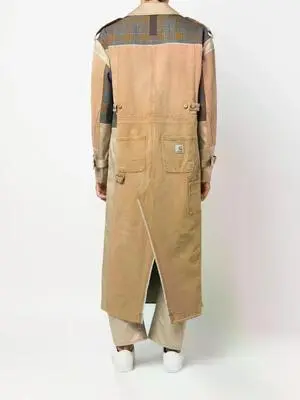 Junya Watanabe X Carhartt Panelled Trench Coat
