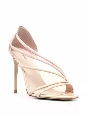 LE SILLA Scarlet 110mm Sandals - Neutrals