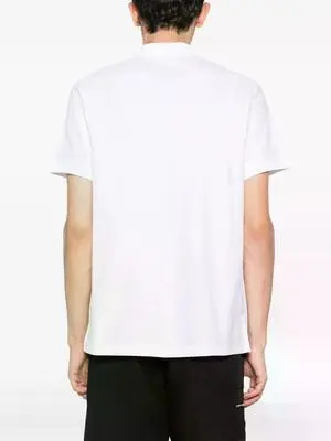 Burberry Logo-embroidered Polo Shirt - White