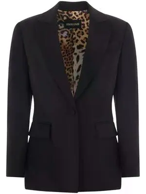 Roberto Cavalli Collared Blazers For Women