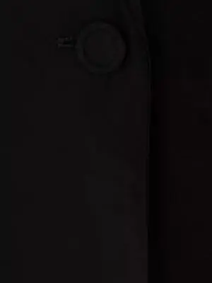 Roberto Cavalli Single-breasted Cady-texture Blazer - Black