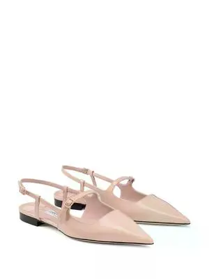 JIMMY CHOO Didi Ballet Flats - Neutrals