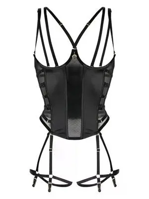 MAISON CLOSE Chambre Noire Corset - Black