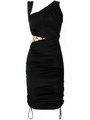 Marine Serre Draped Cocktail Dresses