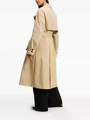 Karl Lagerfeld Cotton-blend Trench Coat