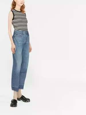 Polo Ralph Lauren Wide-leg Cropped Jeans